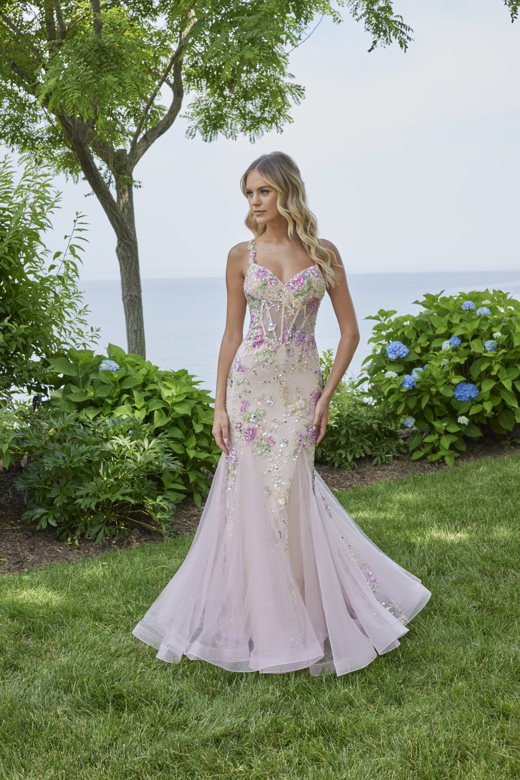 Mori Lee 49130 - Blush - Prom & Evening Dresses
